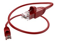 UNC Group uCore Cat6a Booted Patch Cable - 20 ft - red