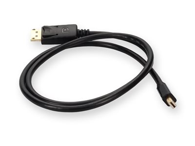 AddOn - DisplayPort cable - Mini DisplayPort to DisplayPort - 3 ft