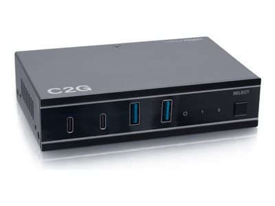 C2G 2x4 USB-C Switch With 2 USB-C Inputs To 2 USB-C And 2 USB-A Device ...