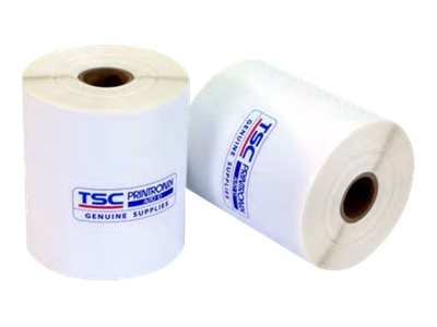 TSC - fanfold labels - 2000 label(s) - 4 in x 8 in