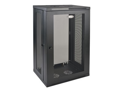 Tripp Lite 21U Wall Mount Rack Enclosure Server Cabinet w/ Door and ...