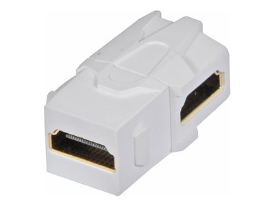 LINDY Modular AV Face Plate System Snap-in Keystone module - modular insert (coupling)