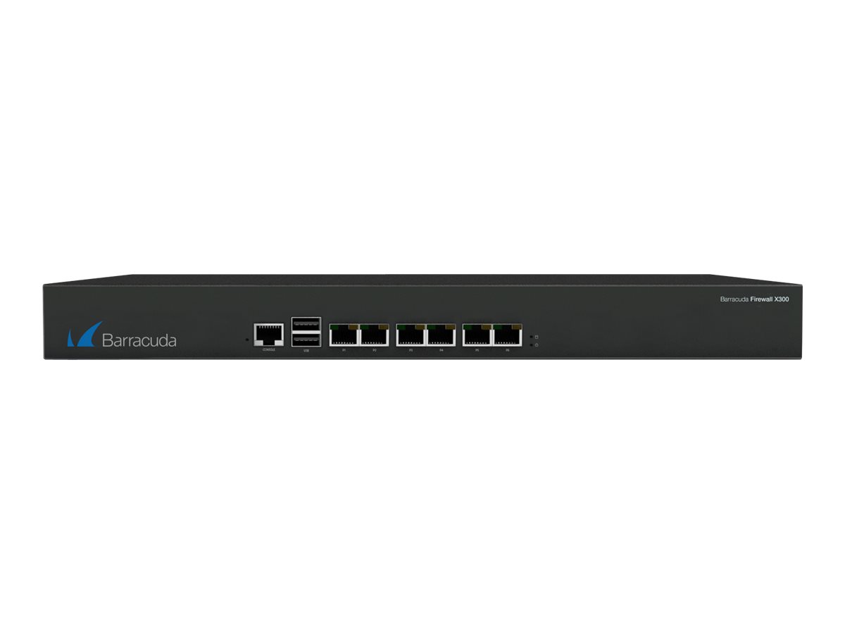 Barracuda NextGen Firewall X-Series X300 | Overview, Specs, Details | SHI
