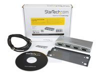 StarTech.com 4 Port USB to Serial RS232 Adapter Hub - DB89