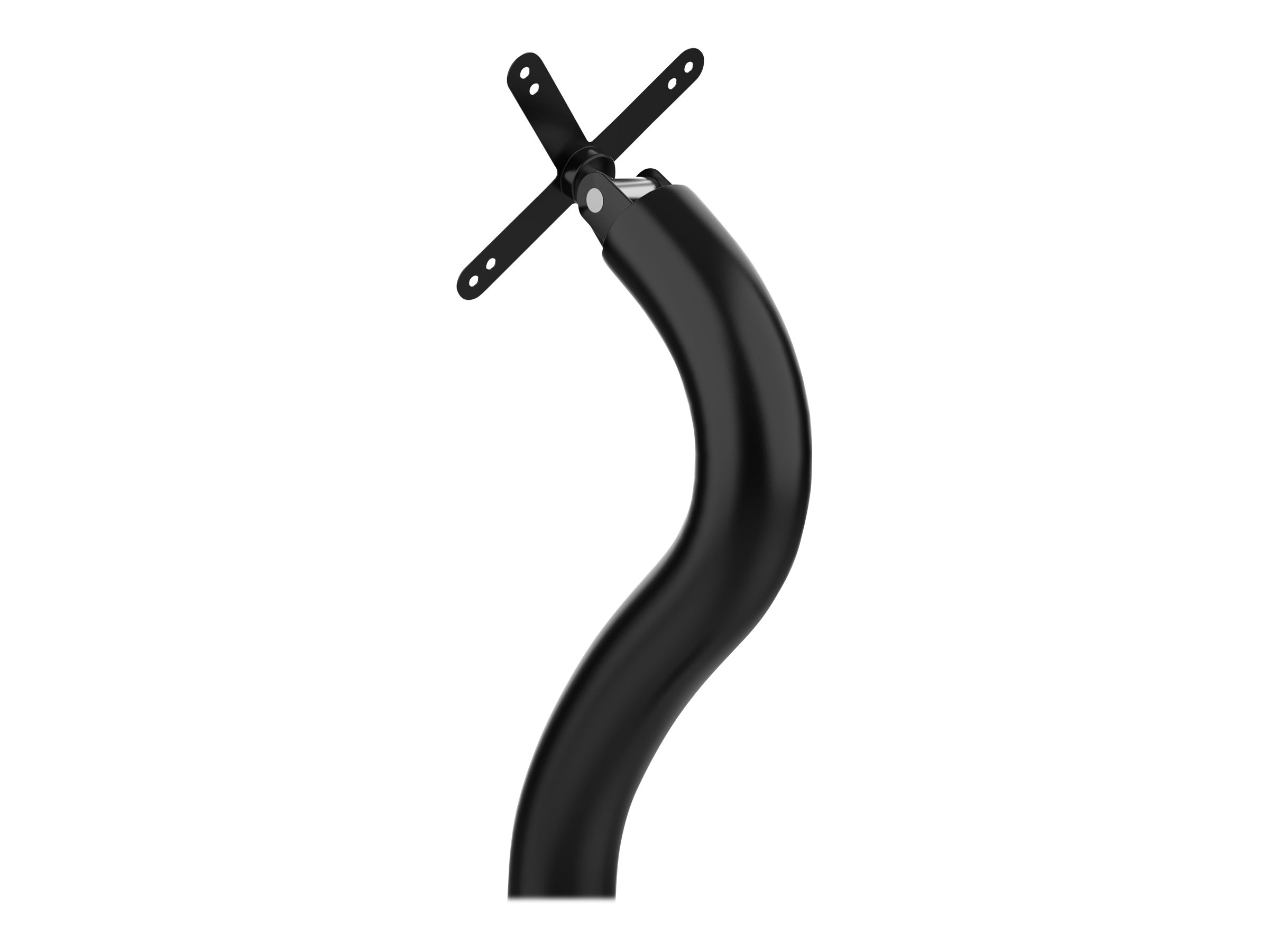 CTA Digital Premium Security Swan Neck Floor Stand with VESA Plate ...