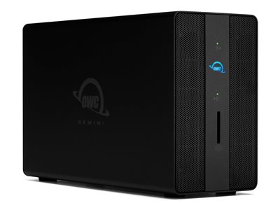 OWC Gemini Thunderbolt Dock and Dual-Drive RAID Solution - Hard drive ...