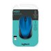 Logitech M317 - mouse - 2.4 GHz - steel blue