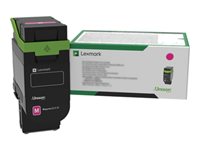 Lexmark - magenta - original - toner cartridge - LCCP, LRP
