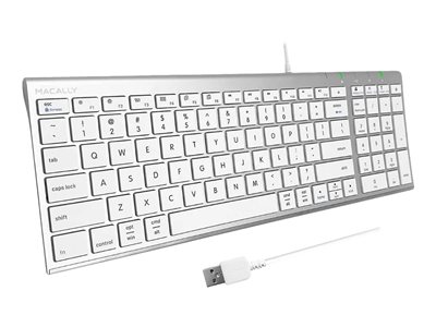 Macally 2 Zone - keyboard