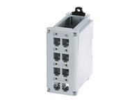 Panduit IndustrialNet DIN rail mount outlet