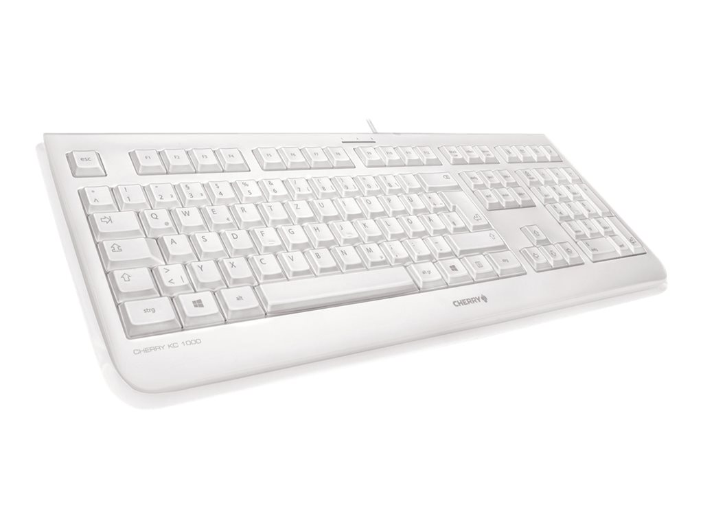 CHERRY KC 1068 - keyboard - Nordic - pale grey