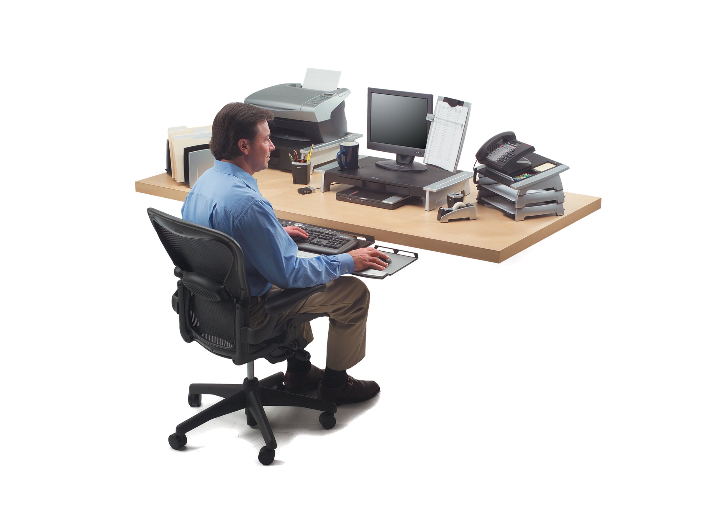 Fellowes Office Suites Monitor Mount Copyholder | Overview, Specs ...