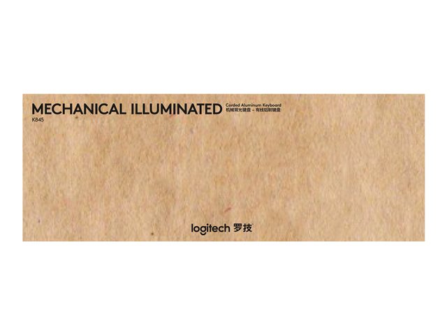 Logitech K845ch Mechanical Illuminated Corded Aluminum Keyboard Cherry ...