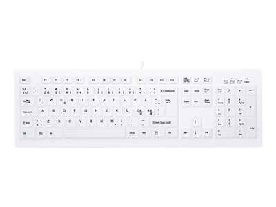 Active Key MedicalKey AK-C8100 - Tangentbord - USB - Nordisk - vit ...