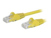 StarTech.com 15ft CAT6 Ethernet Cable Yellow Snagless UTP CAT 6 Gigabit ...