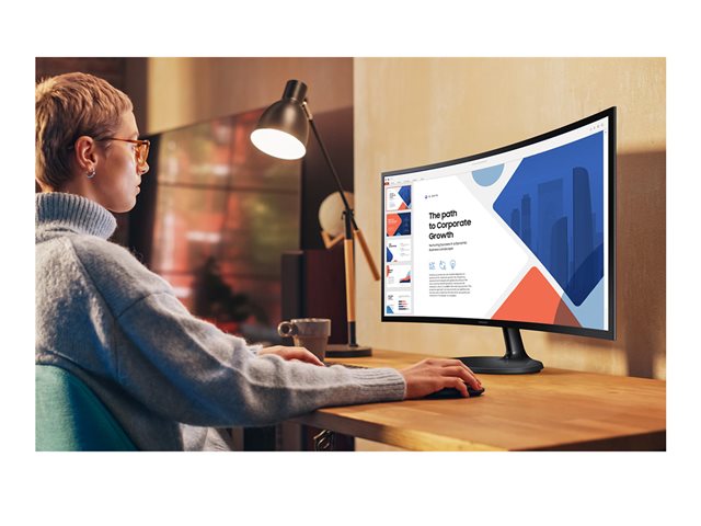 Samsung S27D360GAU - S36GD Series - LED monitor - curved - Full HD ...