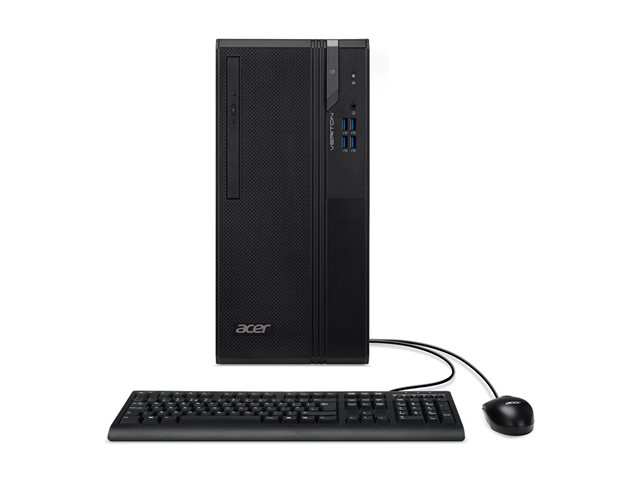 Acer Veriton S2 VS2690G - mid tower Core i3 12100 3.3 GHz - 8 GB - SSD ...