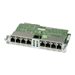 Cisco Gigabit EtherSwitch EHWIC - switch - 8 ports - managed - plug-in ...