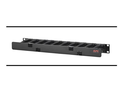 APC Horizontal Cable Manager Single-Sided with Cover - rack cable ...