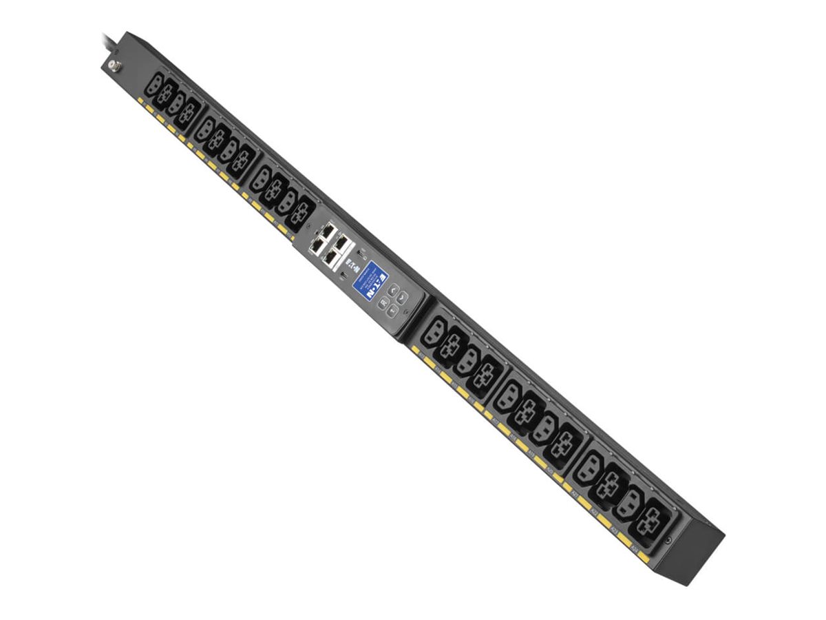 Eaton G4 Single-Phase Managed Rack PDU G4, 100-240V, 24 Outlets, 16A, 3 ...