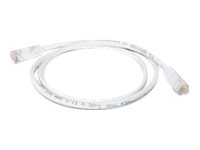 Quiktron Value Series patch cable - 1 ft - white