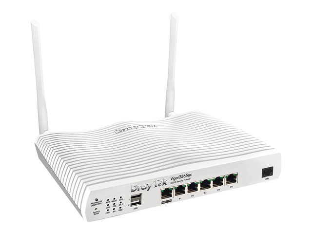 V2865AX-K - Draytek Vigor 2865ax - wireless router - DSL modem - Wi-Fi ...
