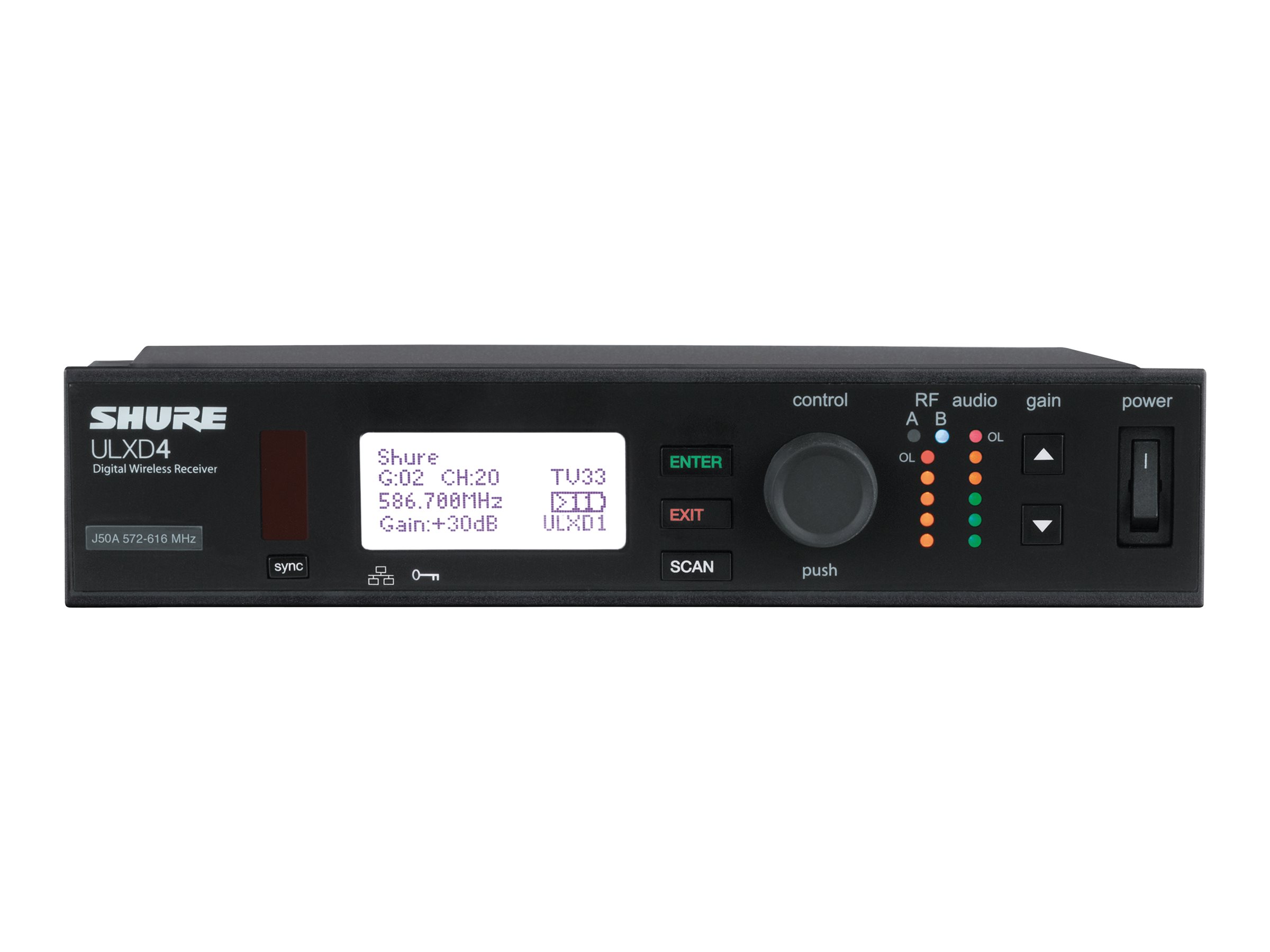 Shure ULX-D Digital Wireless System ULXD4 | SHI