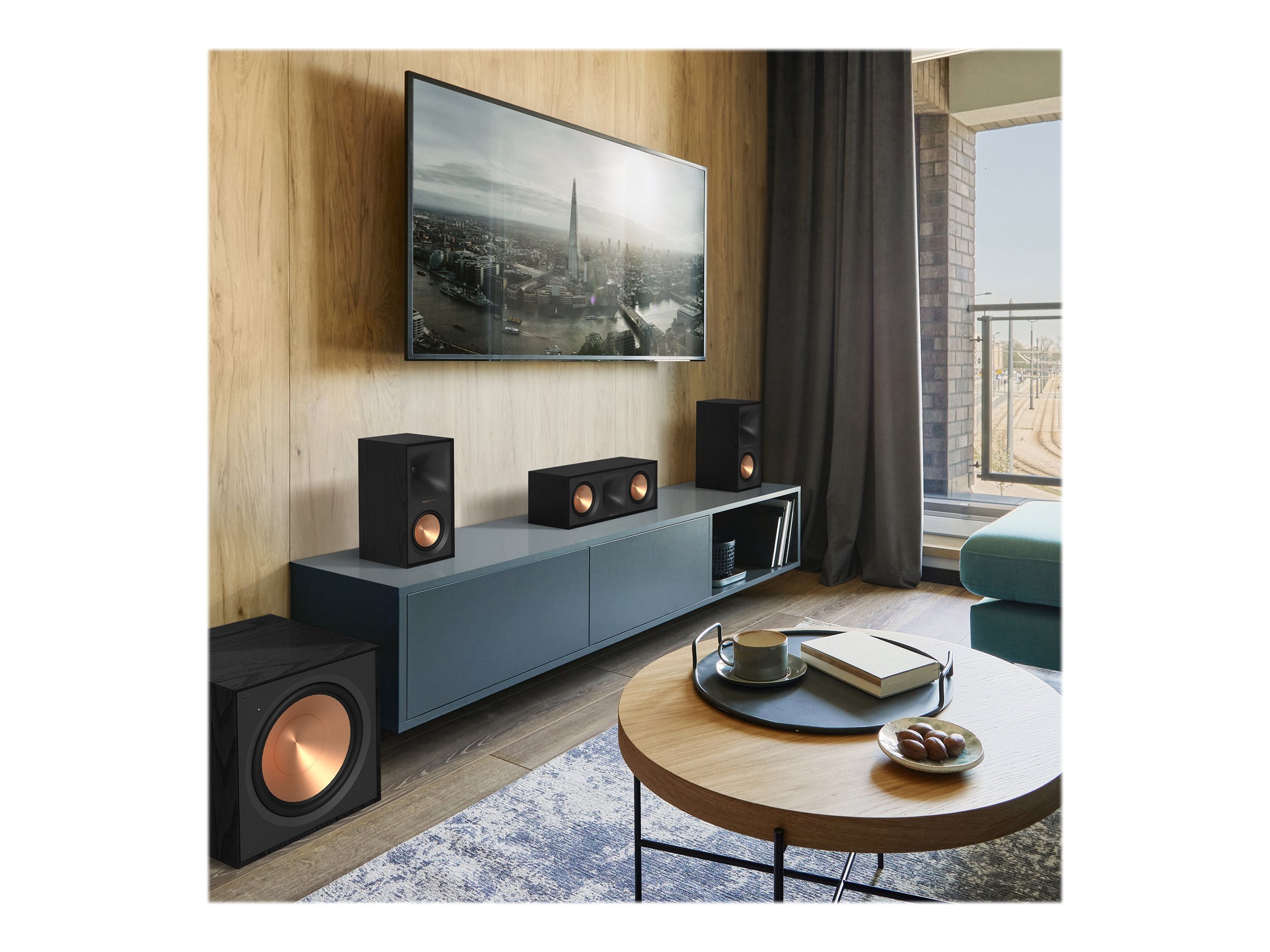 Klipsch Reference Series R-50M 75W Bookshelf Speakers - Black - R50M