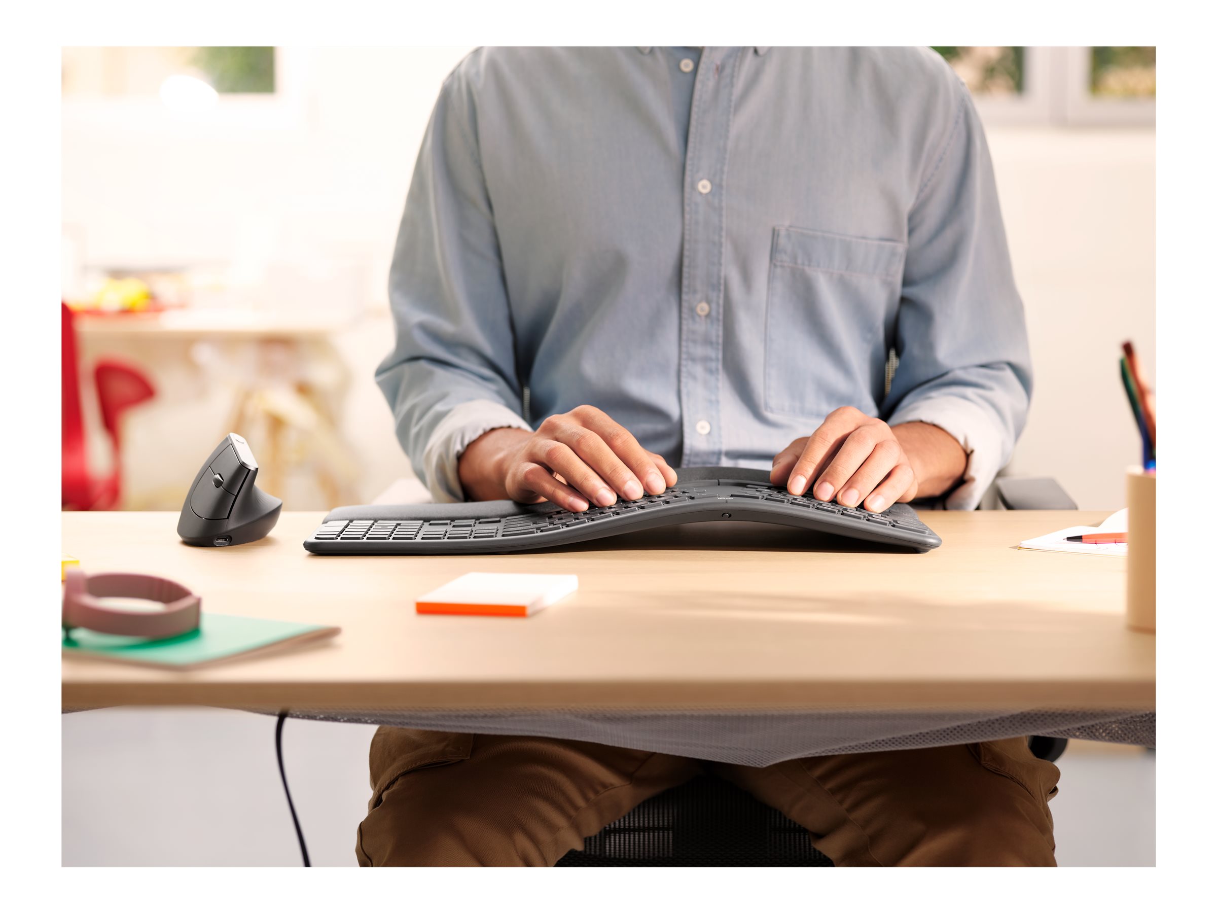 Buy Logitech ERGO K860, keyboard, graphite Input Device - NZ - pp.co.nz