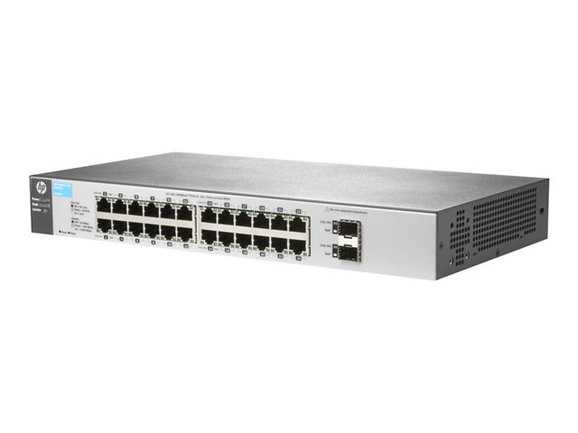HPE 1810-24G v2 - switch - 24 ports - Managed - rack-mountable - J9803A ...