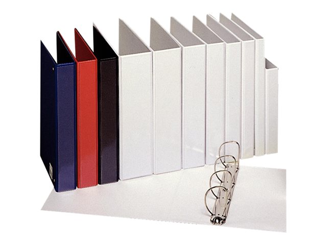 Esselte ESSENTIALS - presentation ring binder - for A4, 220 x 300 mm - capacity: 650 sheets ...