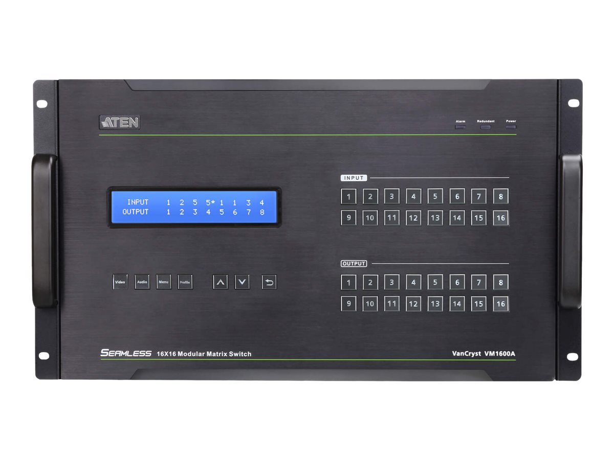 ATEN VM1600A 16x16 Modular Matrix Switch | www.shi.com