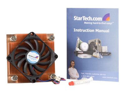 Startech 1U Low Profile 70mm Socket 775 CPU Cooler Fan w/ Heatsink ...