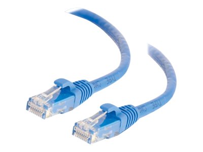 Quiktron Value Series patch cable - 1 ft - blue