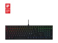 CHERRY MX 10.0N RGB - keyboard - Pan Nordic - black Input Device