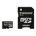Transcend - flash memory card - 4 GB - microSDHC