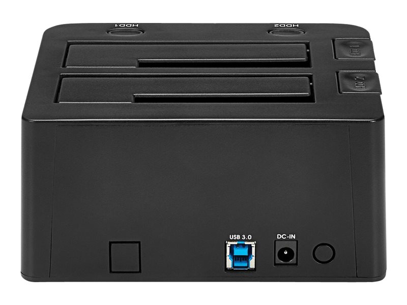 StarTech.com Dock pour Disques Durs SATA/USB, 2 Baies (SDOCK2U33)