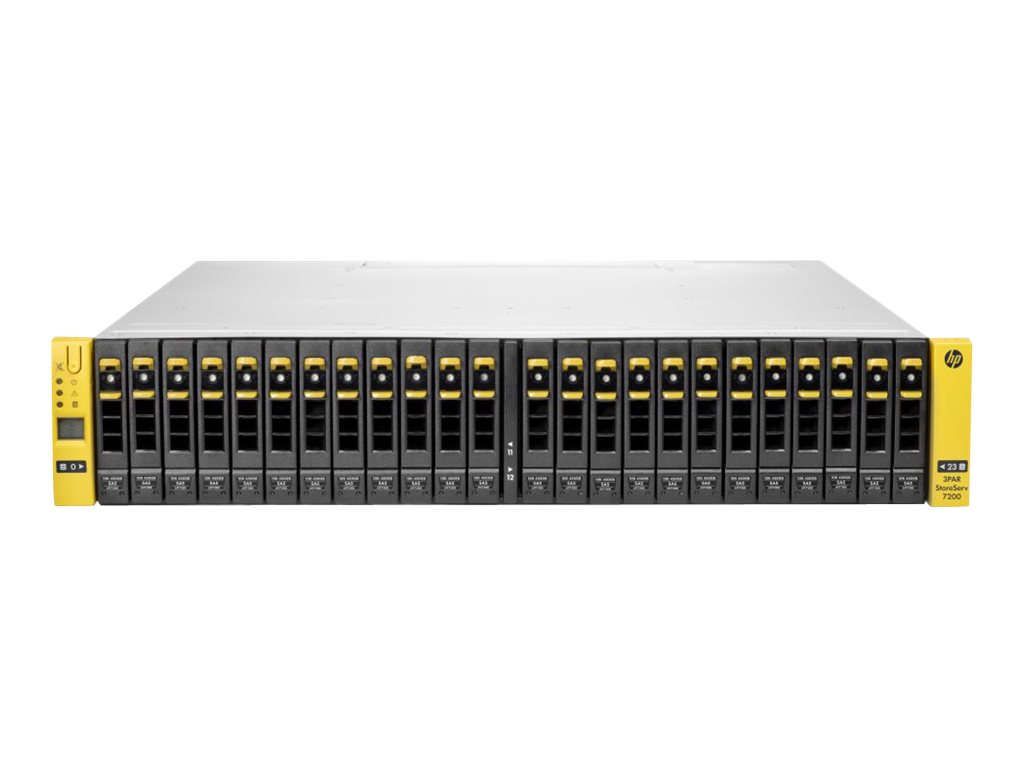 HPE 3PAR StoreServ 7200 2-node Storage Base | Overview, Specs, Details ...