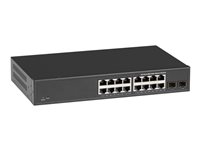 Black Box - switch - 18 ports - smart - rack-mountable