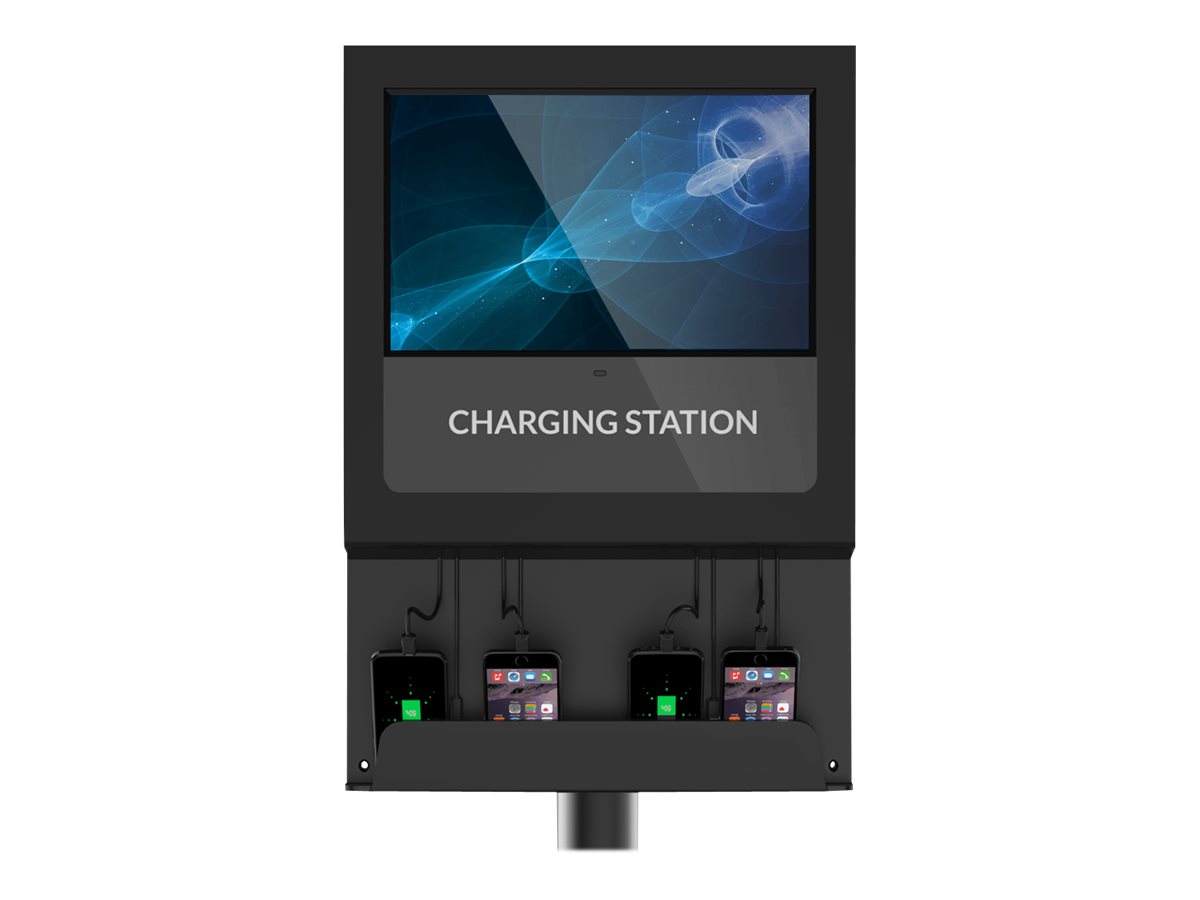 ChargeTech Digital Signage Charging Station | www.shi.com