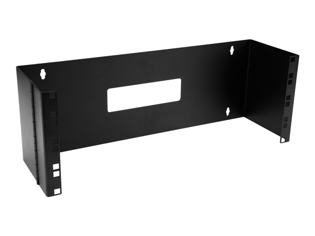 StarTech.com 4U Hinged Wall Mount Patch Panel Bracket - 6 inch Deep ...