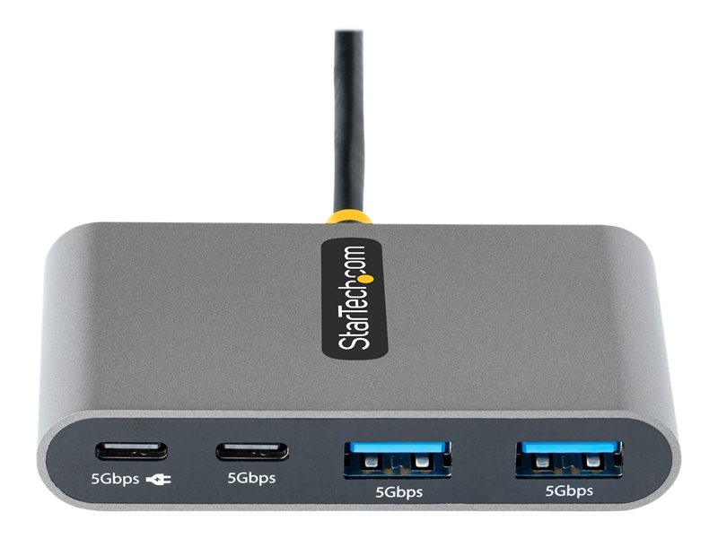 StarTech.com Hub USB-C à 4 Ports, 100W PD - 5Gbps (5G2A2CPDB-USB-C-HUB)