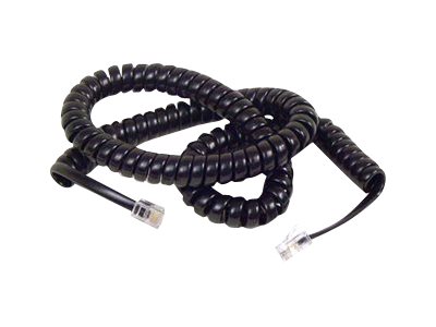Belkin Pro Series Coiled Telephone Handset Cord - 25ft - Black