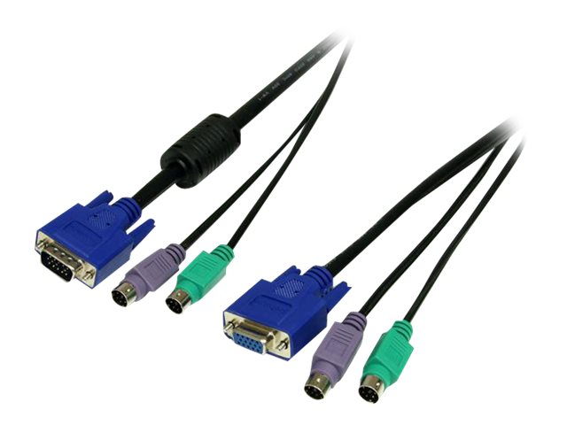 StarTech.com 6 ft 3-in-1 Universal PS/2 KVM Cable | Overview, Specs ...