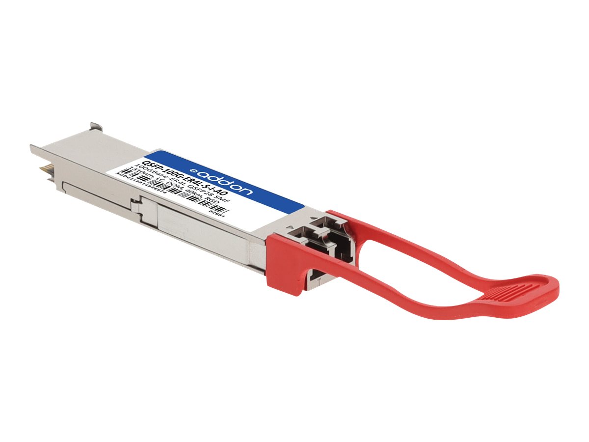 AddOn - QSFP28 transceiver module (equivalent to: Cisco QSFP-100G-ER4L ...