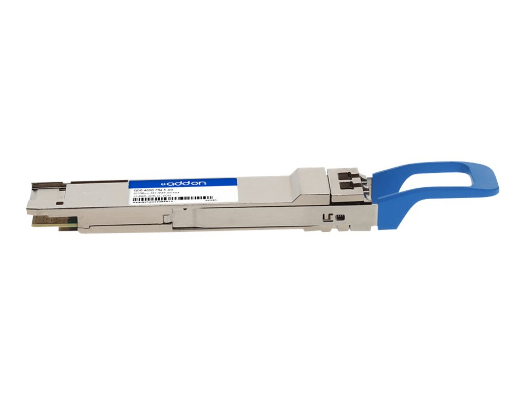 AddOn - QSFP-DD transceiver module (equivalent to: Cisco QDD-400G-FR4-S) | Overview, Specs ...