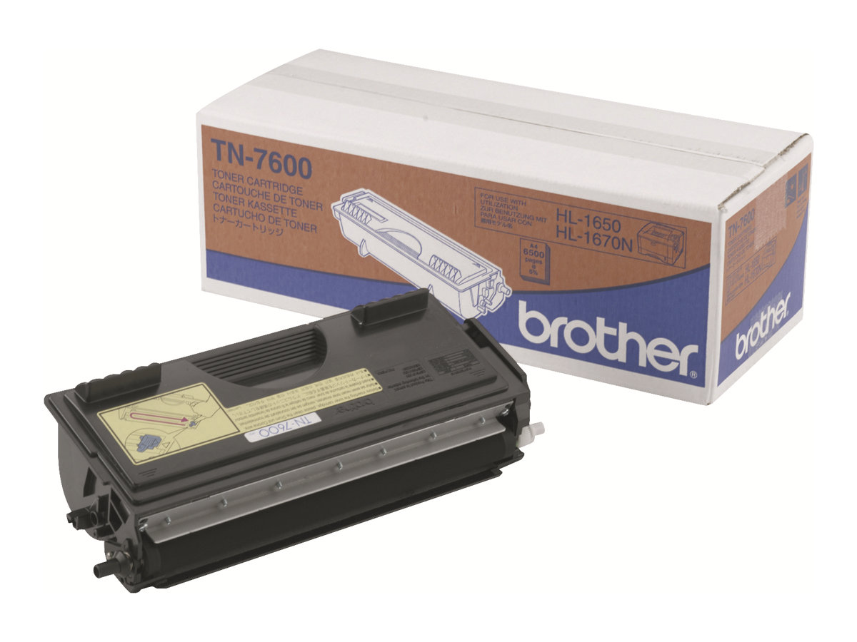Brother TN7600, black, original, toner cartridge - Paradigm PCs