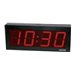 Valcom VIP-D440A - clock - rectangular - electronic - wall mountable ...
