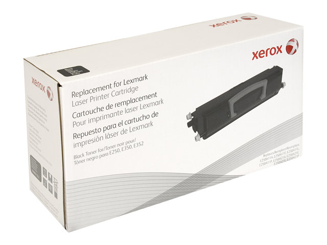 Xerox Lexmark E250D/E250DN - black - compatible - toner cartridge ...