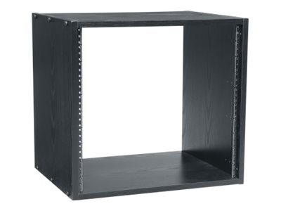 Middle Atlantic BRK Series 12RU Black Wood Grain 4-Post Rack - 22in Depth